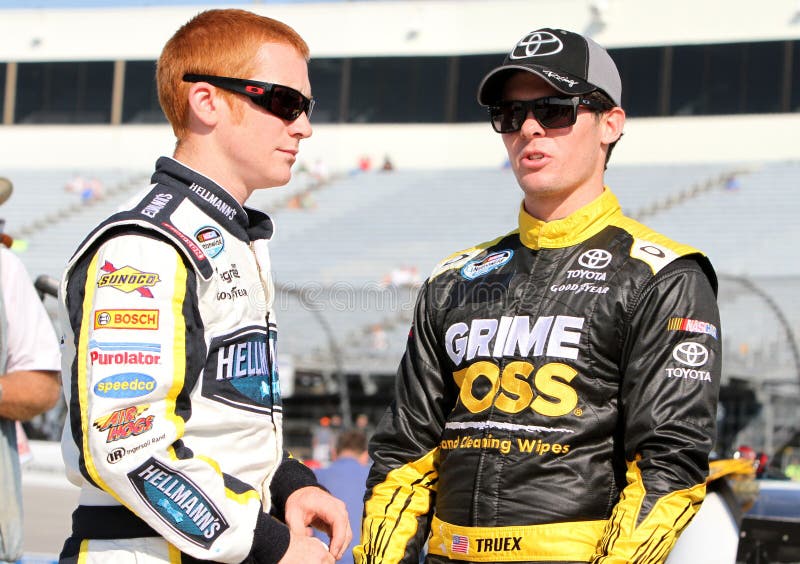 Cole Whitt and Ryan Truex editorial photo. Image of hellmanns - 26544336