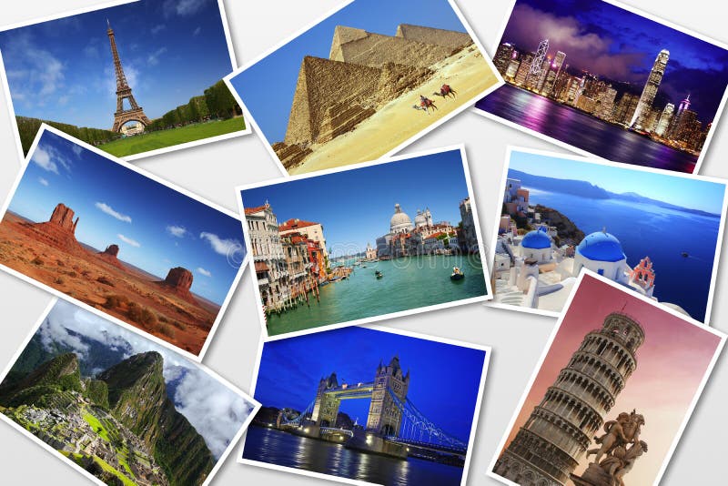 Colección de la postal foto de archivo. Imagen de fotos - 37119498