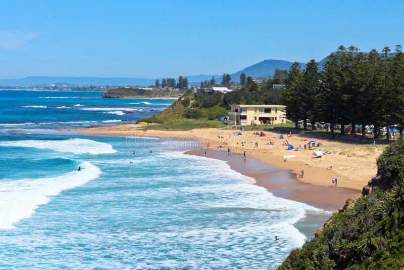 Coledale Beach stock photo. Image of coledale, spring - 60501526