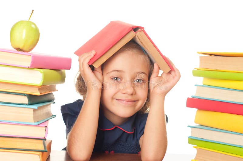 Colegiala imagen de archivo. Imagen de alegre, muchachas - 21185093