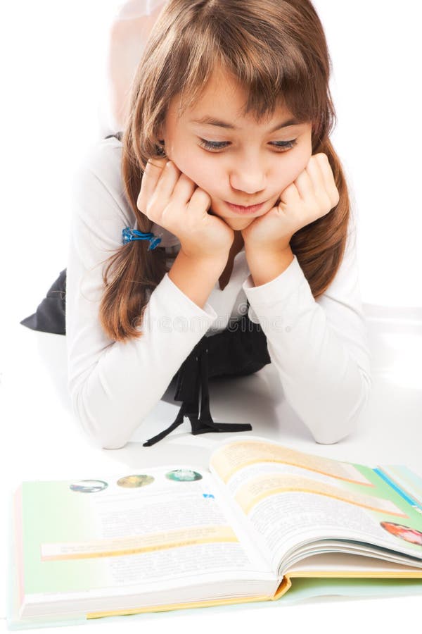 Colegiala desconcertada foto de archivo. Imagen de inquisitivo - 8909628
