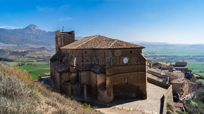 Village De Bolea En La Hoya, Huesca Image stock - Image du traditionnel ...