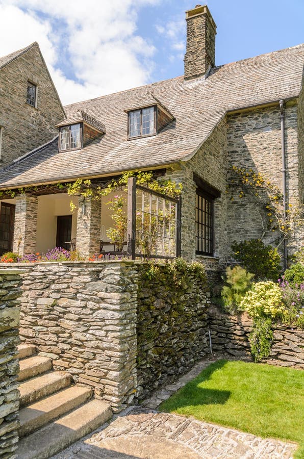 Coleton Fishacre House in Devon Stock Image - Image of house, england ...