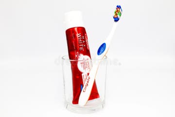 Colgate Max White Toothpaste Produced by Colgate-Palmolive Editorial ...