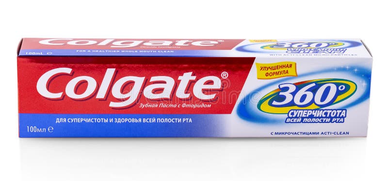 Colgate Tooth Paste on White.Colgate is a Brand of Toothpaste Produced ...