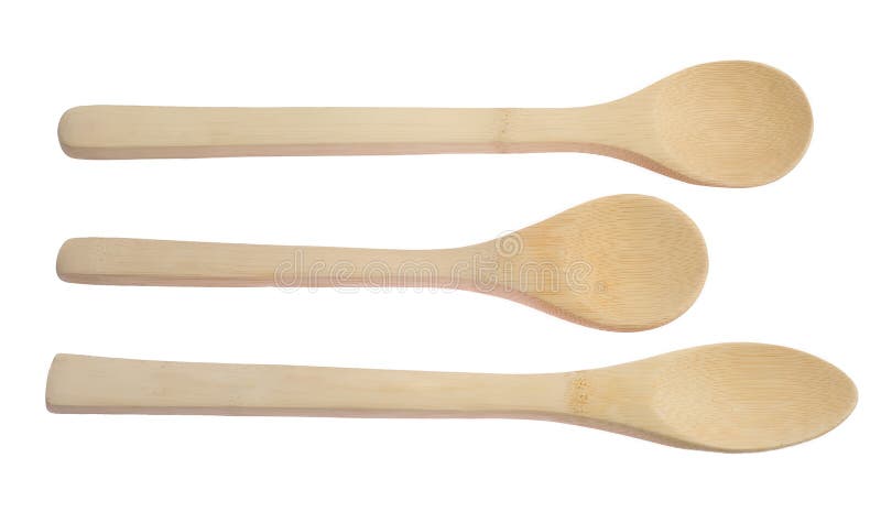 As Colheres De Madeira E Sua Textura Foto de Stock - Imagem de colheres ...