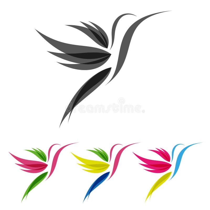 Colibrí ilustración del vector. Ilustración de simplicidad - 32771731