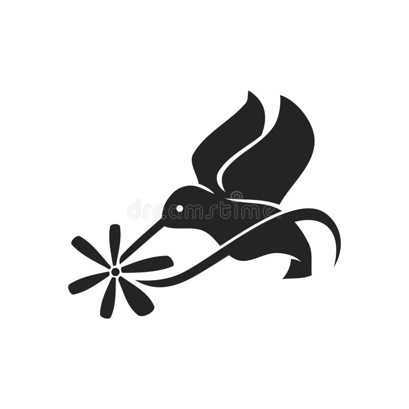 Colibri Logo Template Isolated. Brand Identity. Icon Abstract Vector ...