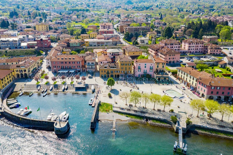Colico, Como Lake, Italy stock photo. Image of mountains - 217096590