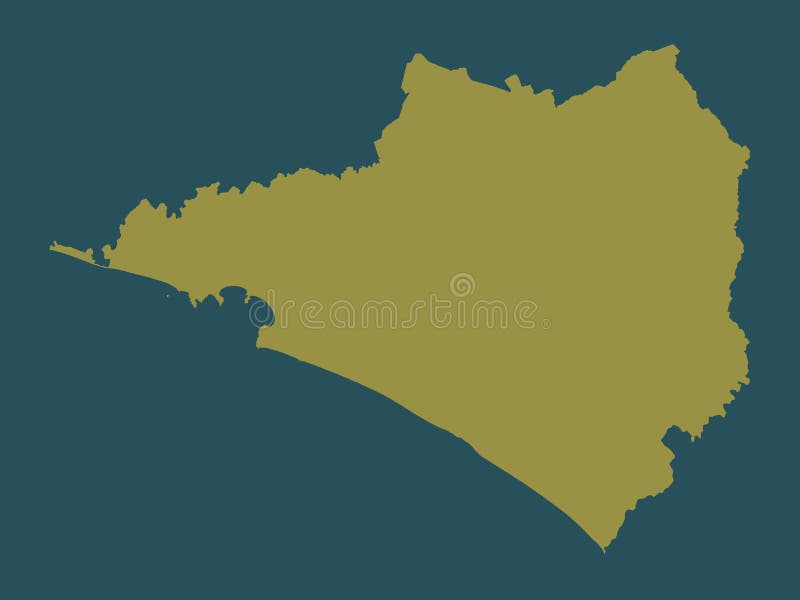 Colima, Mexico. Solid. No Legend Stock Illustration - Illustration of ...