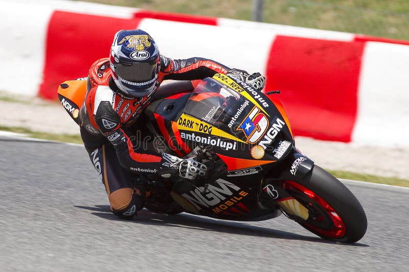 Colin Edwards racing editorial stock photo. Image of motorcycling ...