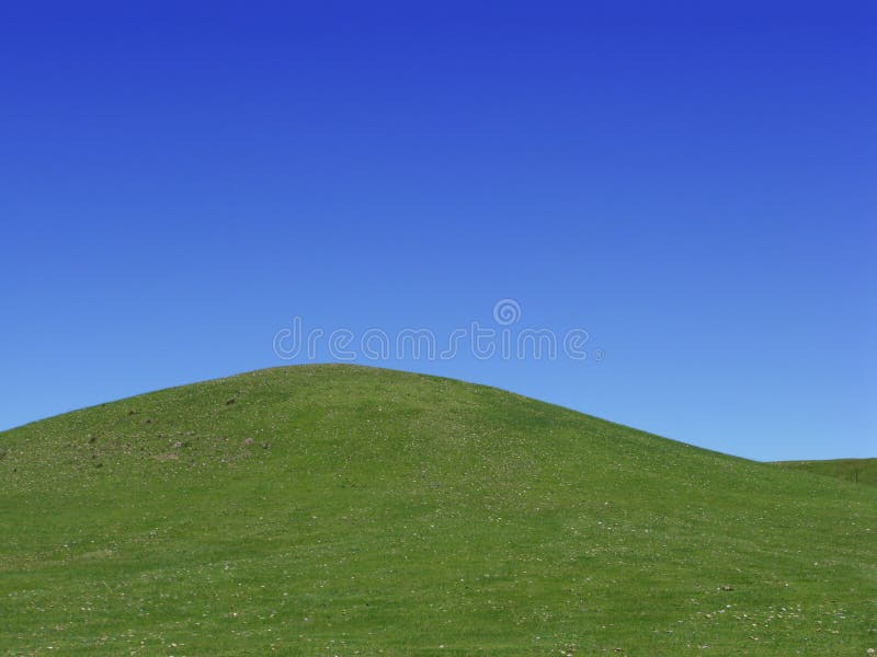 Colina Americana De La Pradera Imagen de archivo - Imagen de colina ...