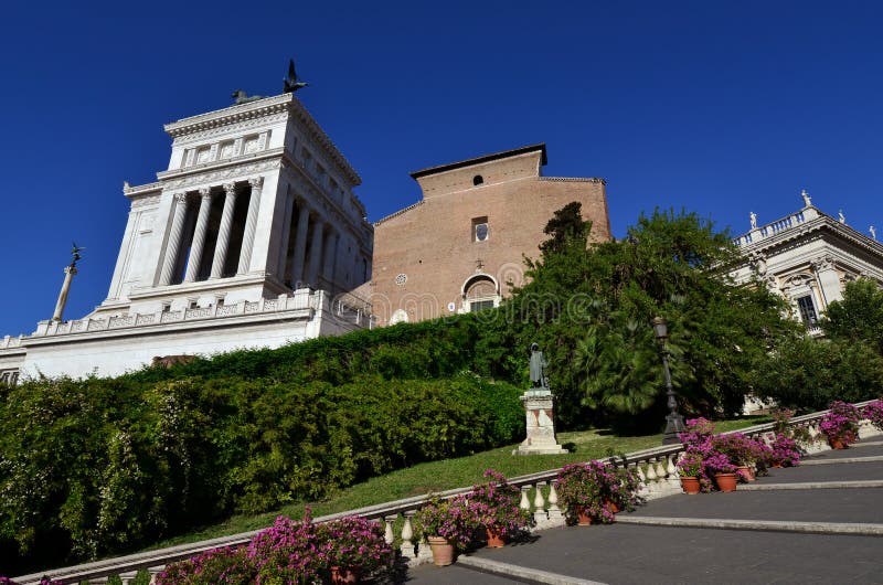 Estatuas Antiguas De La Colina De Capitolina Foto de archivo - Imagen ...