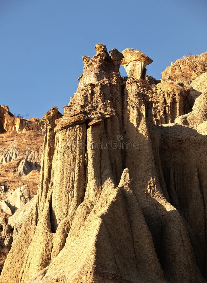 Colina Rocosa Kuklica En Macedonia Foto de archivo - Imagen de escena ...
