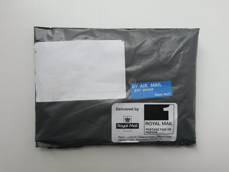 Colis de courrier photo stock. Image du expédition, brun - 53591344