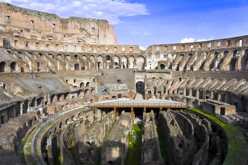 Coliseum stock image. Image of history, ancient, city - 15290965