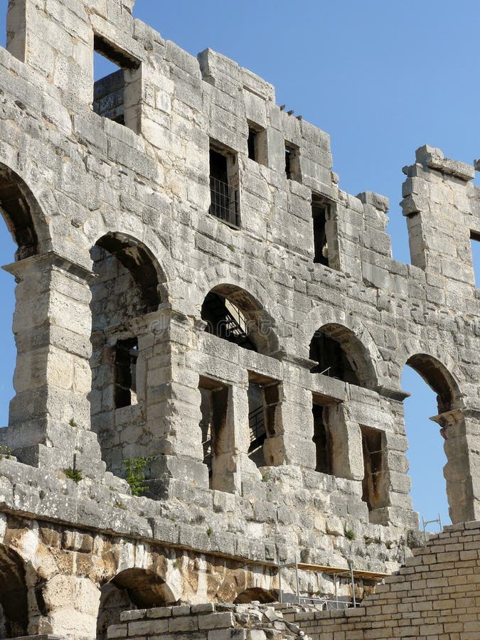Coliseum stock photo. Image of architecture, attraction - 18167934