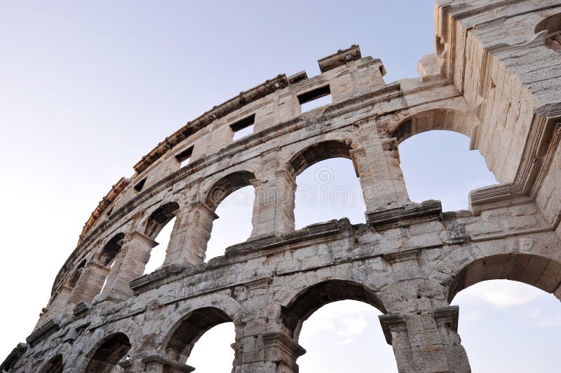 Coliseum stock image. Image of column, arches, arena - 26936925