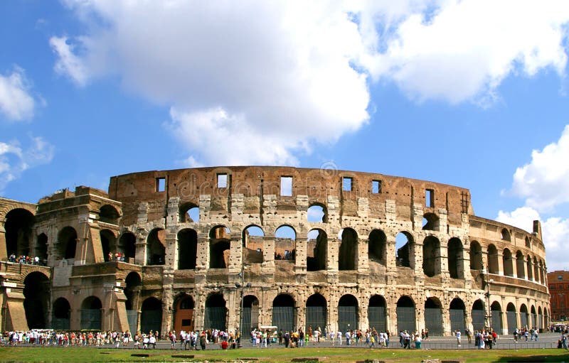 Coliseum stock image. Image of europe, rome, wonder, latium - 1545875