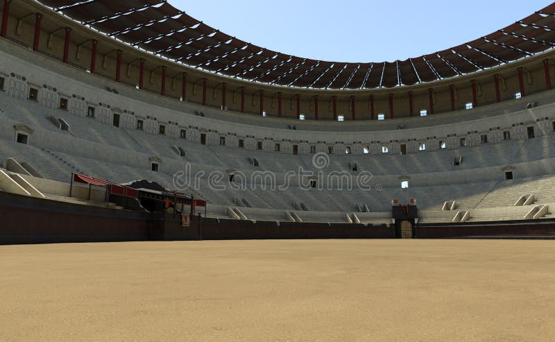 Colosseum Interior Reconstruction