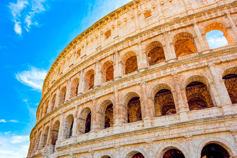 Coliseum. Ancient, Beautiful, Incredible Rome Stock Photo - Image of ...