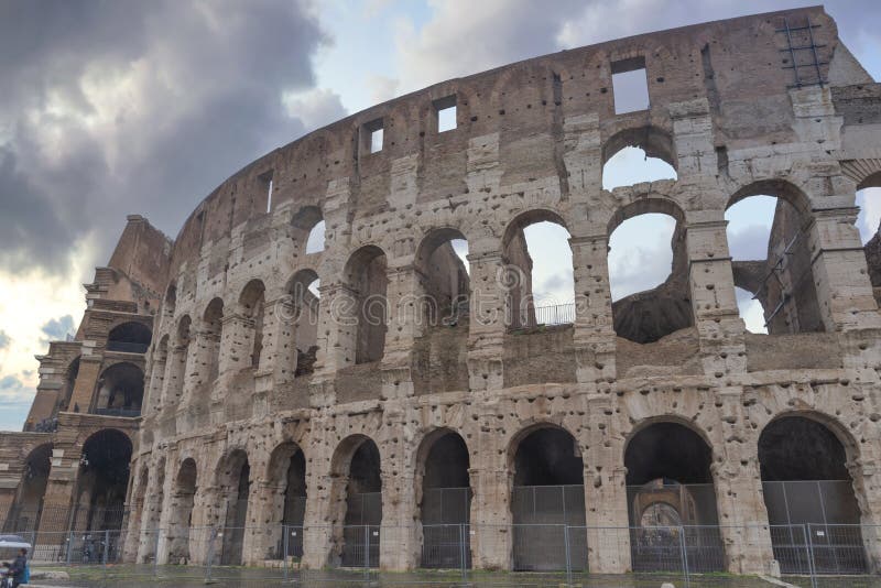 Coliseum stock image. Image of roma, roman, italian - 167532773