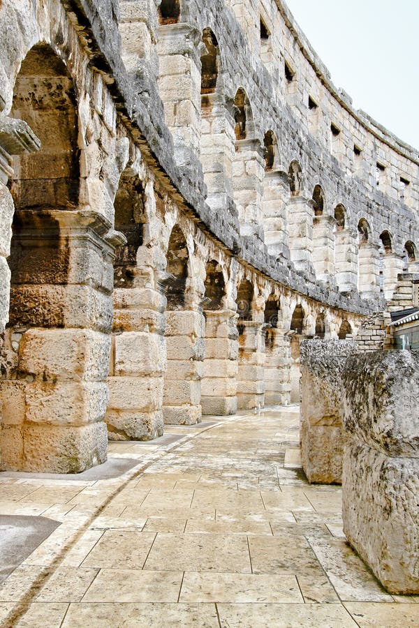 Coliseum corridor stock photo. Image of roman, architecture - 16132026