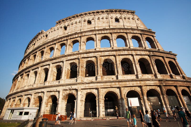 Coliseum editorial photo. Image of locations, built, arch - 58629341