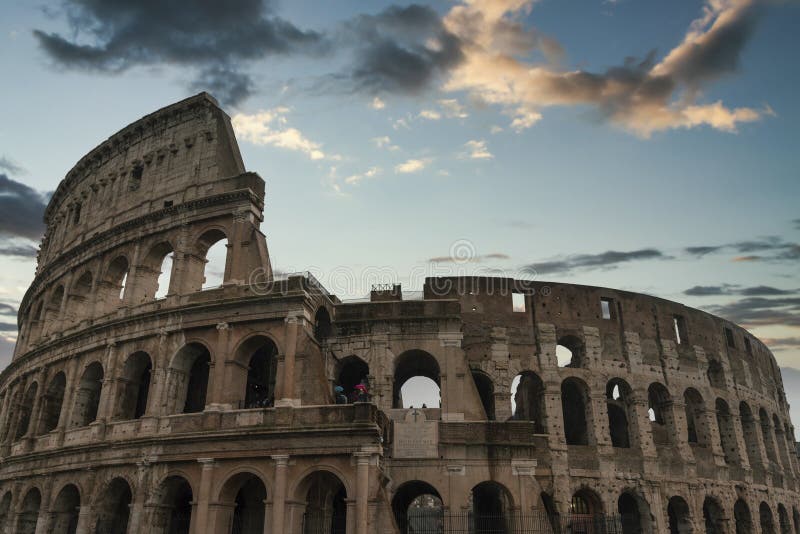 Coliseum stock image. Image of historical, amphitheater - 166457725