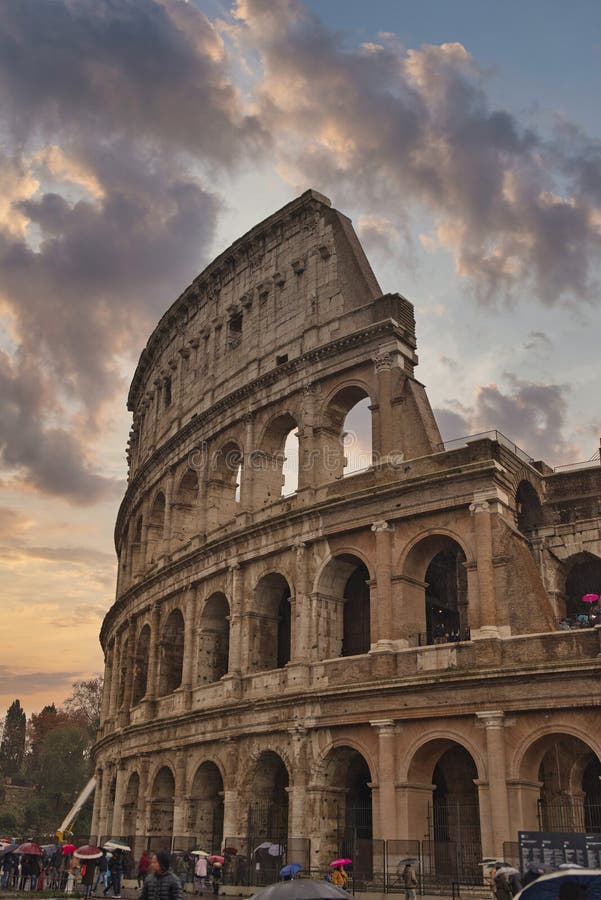 Coliseum editorial image. Image of coliseum, colosseo - 195318205