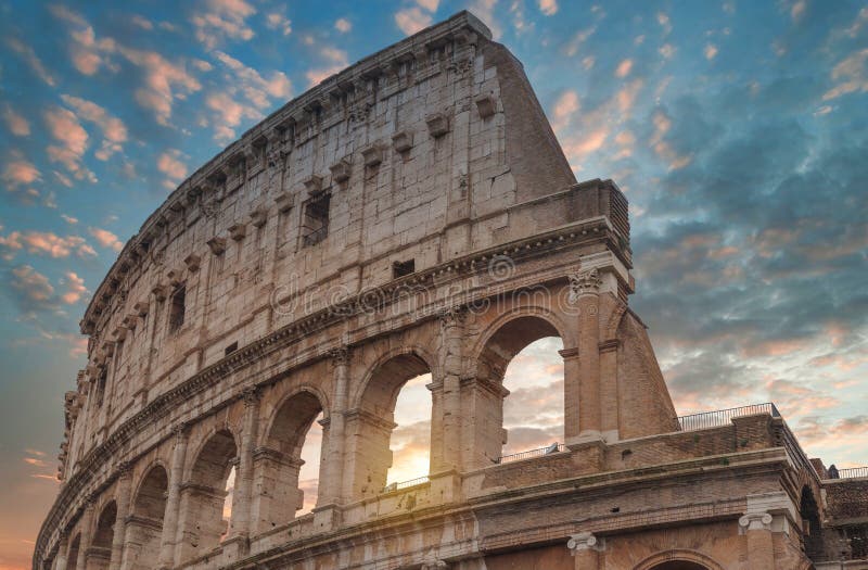 Coliseum stock photo. Image of colosseo, archeology - 196746516