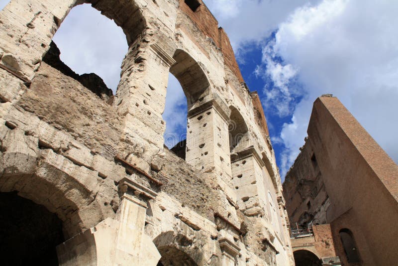 COLISEUM of ROME stock image. Image of coliseum, detail - 17127069