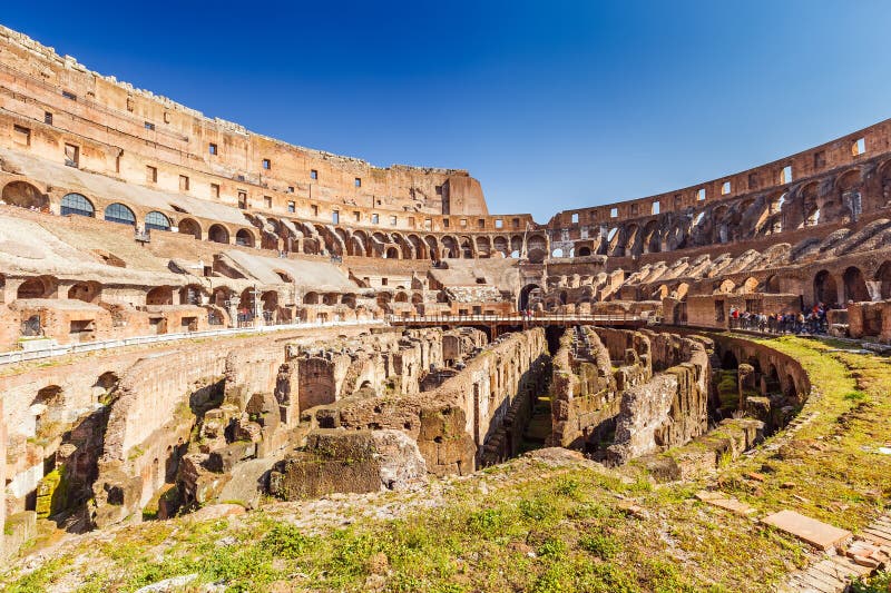 Coliseum in Rome stock photo. Image of romanum, roman - 26799550