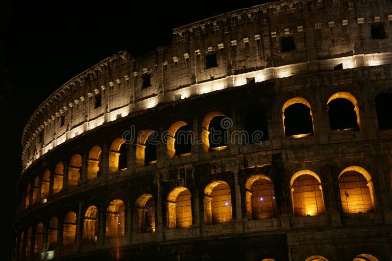 Coliseum in Rome stock image. Image of history, architecture - 7694719