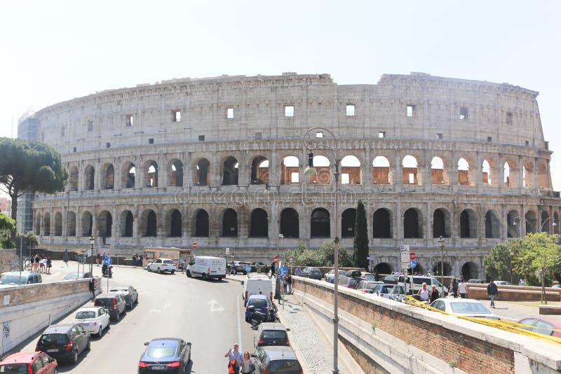 Coliseum, Rome editorial stock image. Image of city, italian - 57295974