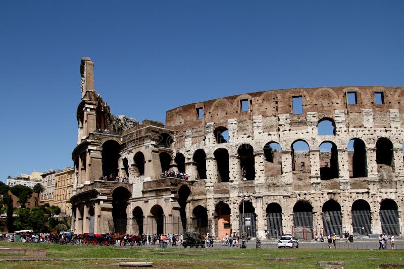 The Coliseum, Rome stock photo. Image of monument, tourism - 94594096