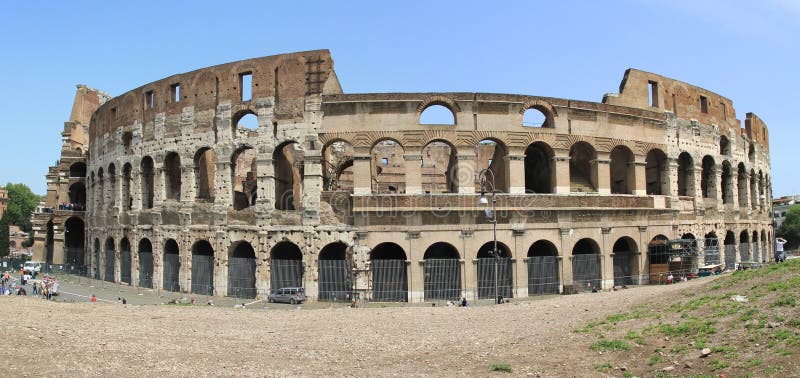 Coliseum, Rome editorial stock image. Image of huge, colosseum - 30950534