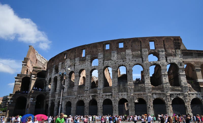 Coliseum in the Rome. Italy Editorial Image - Image of famous, europe ...