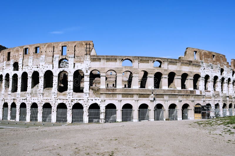 Coliseum in Rome, Italy stock photo. Image of monument - 61821884