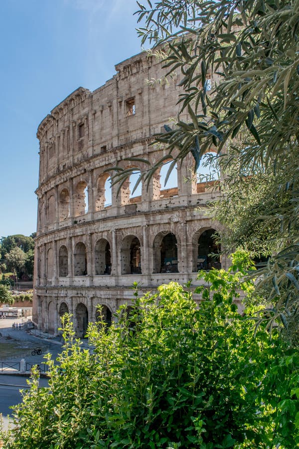 The coliseum in rome stock photo. Image of antique, monument - 25380238