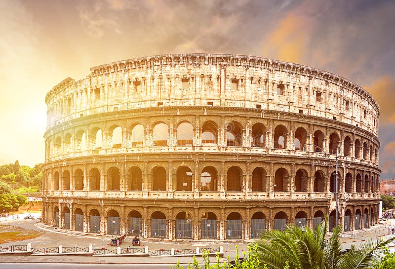 Coliseum. Rome. Italy stock photo. Image of empire, coliseum - 56196238