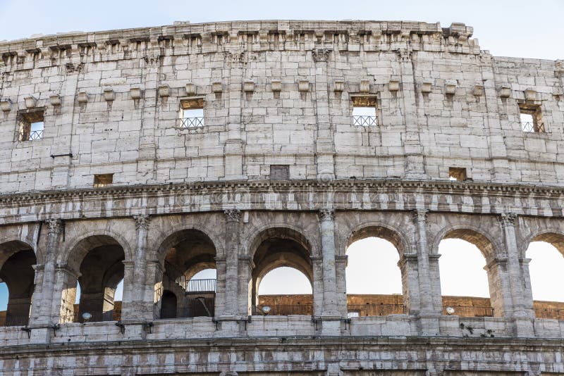 Coliseum of Rome, Italy stock image. Image of landmark - 86339403