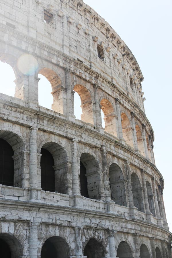 Coliseum Rome stock image. Image of history, europe, cheerful - 55618079