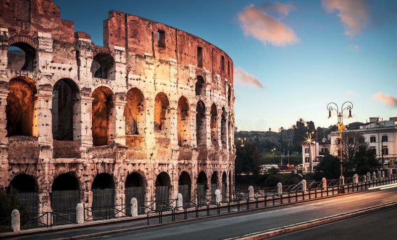 Coliseum in Rome stock image. Image of history, antique - 48157379