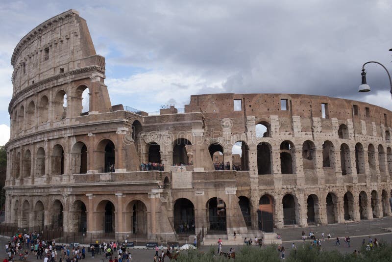 Coliseum editorial stock image. Image of travel, view - 93589889