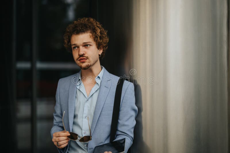 Collaborating Architects Discussing Blueprint on Tablet for ...