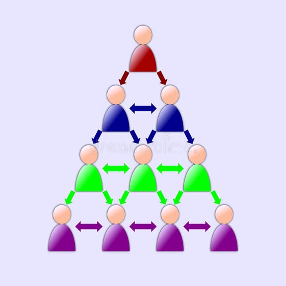 Collaboration Tree stock illustration. Illustration of colorful - 7288171