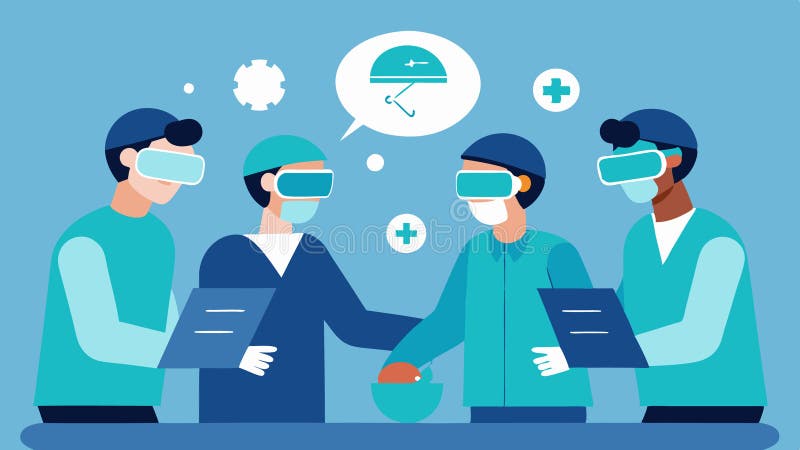 Collaboration in AR Multiple Surgical Team Members Each Wearing AR ...