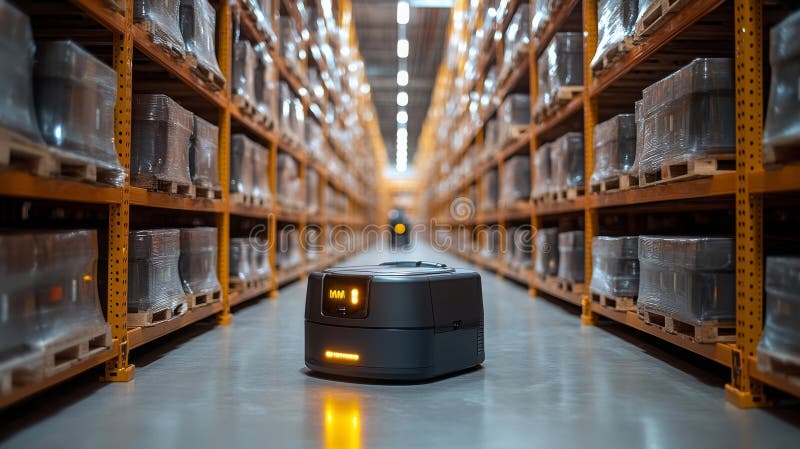 Collaboration between Automated Machines in a Busy Warehouse during ...