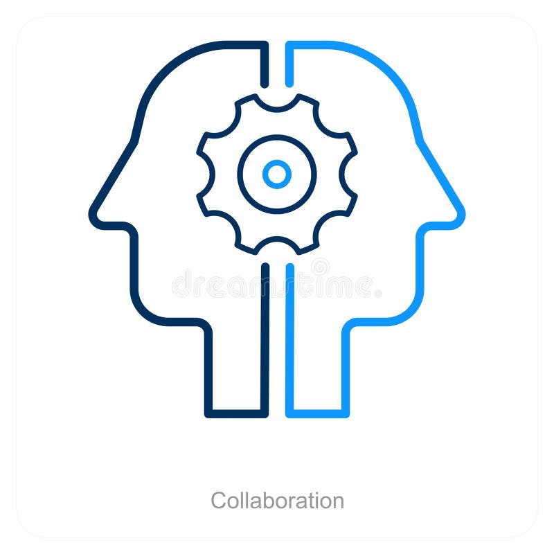 Collaboration stock vector. Illustration of team, design - 341697309